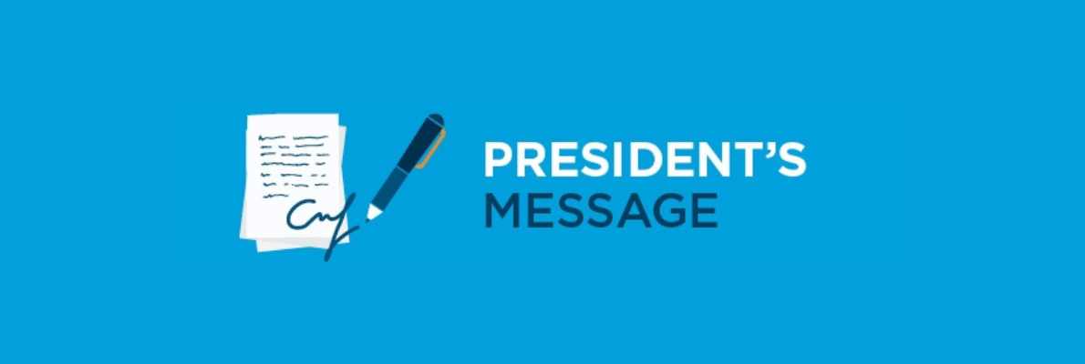 Message from the President: Taking Action With Our Strategic Plan